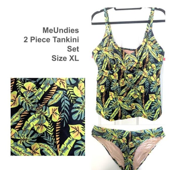 MeUndies | Swim | Meundies Tankini Set In Vibrant Yellow Black And ...